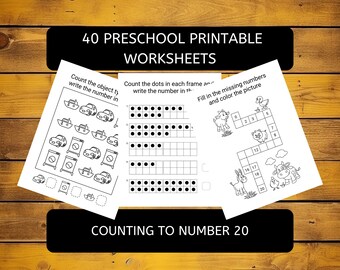 25 Halloween Missing Number Worksheets, Counting Practice From 1 to 20 ...