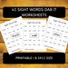 Printable Dolch Sight Words Dab It Worksheets First Grade - Etsy