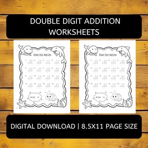 Math Worksheets Grades 3-4 | Addition, Subtraction, Multiplication and ...