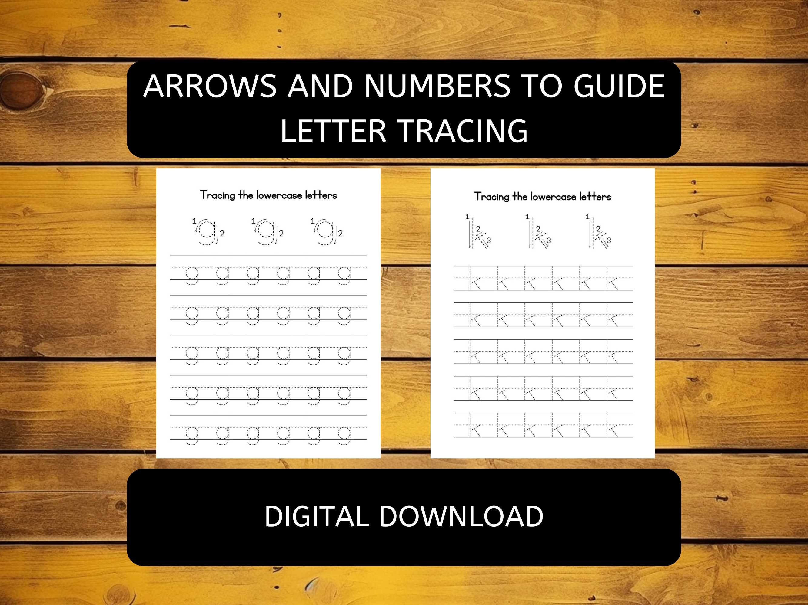26 Printable Lowercase Alphabet Worksheets for Preschool and ...