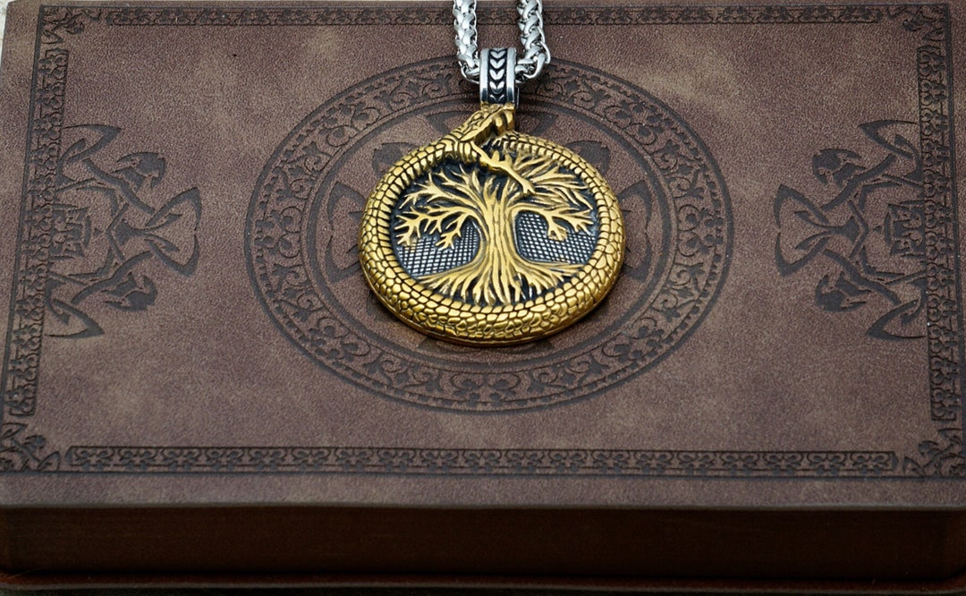 Life Tree Pendant - Yggdrasil Amulet - Tree of Life Necklace - Viking ...