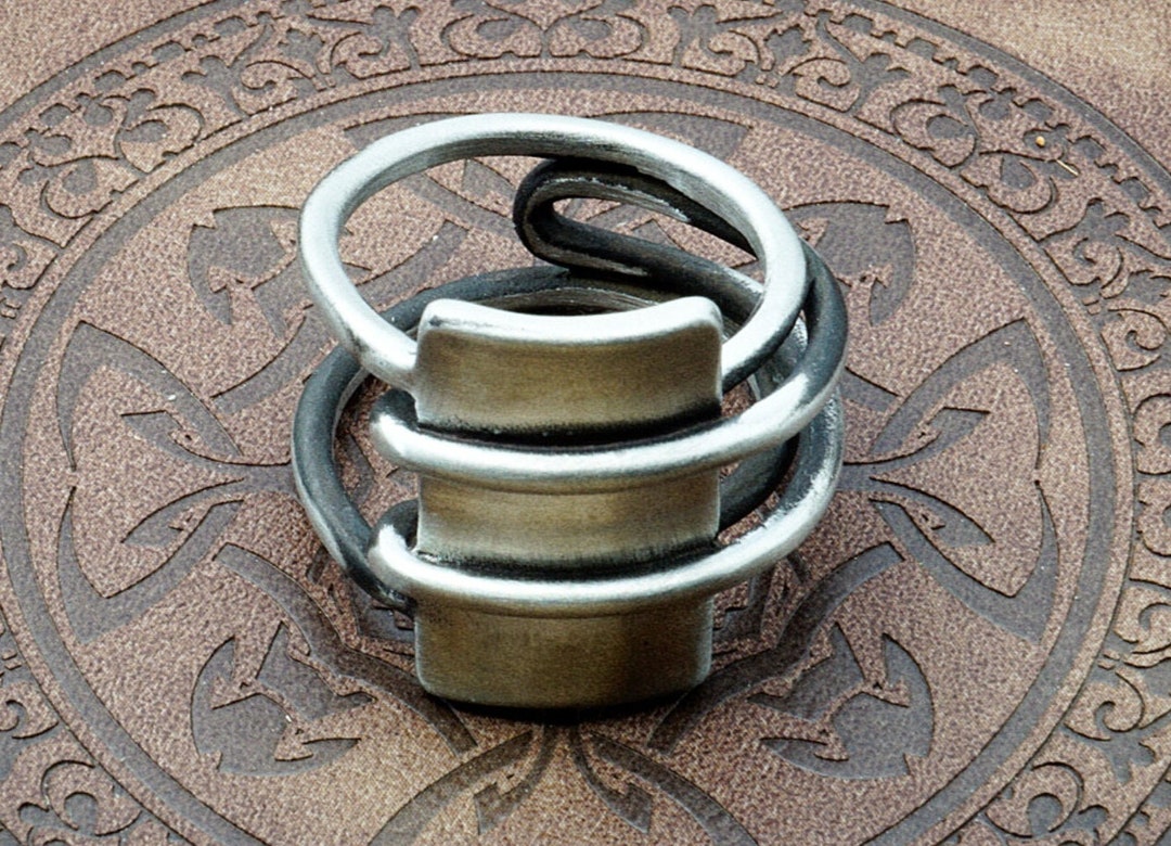 Viking Ring - Viking Shield Band - Handmade Ring/asatru/nordic Paganism ...