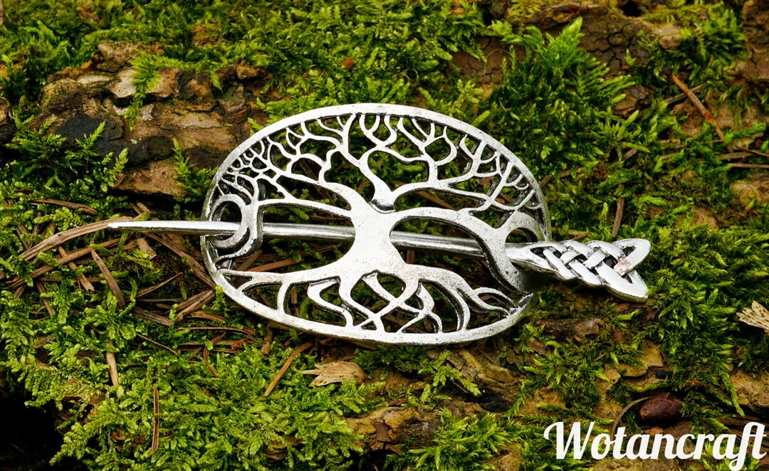Viking Hair Pin, Celtic Hair Pin, Life Tree Hairpin, Norse Hair, for ...
