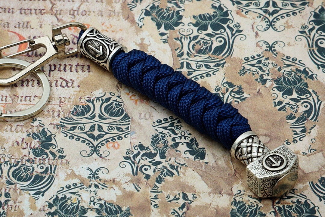 Viking Key Chain - Tyr Key Hanger - Tiwaz Rune Key Chain - Tyr Key ...