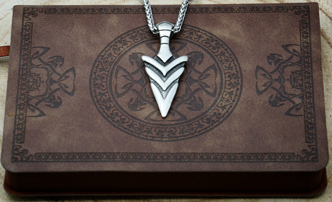 Odin's Spear Necklace - Spear Head Pendant - Gungnir Amulet- the Spear ...