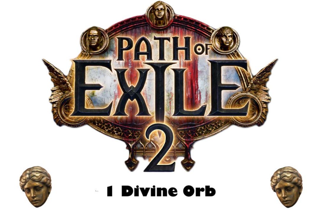 Poe2 Divine Orbs, Path of Exile 2, 1 Divine Orb, Poe 2 Currency, Ingame ...