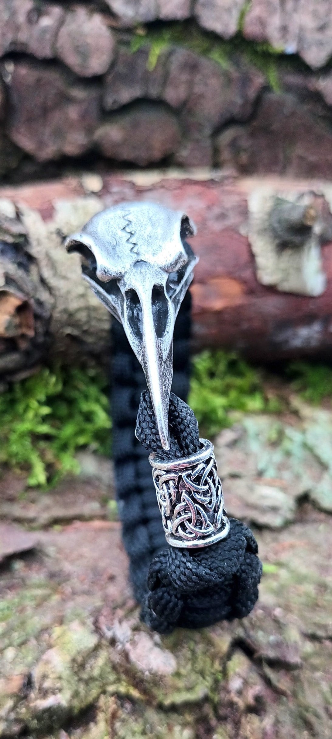 Raven Skull Bracelet, Viking Jewelry, Armlet, Wrist Band, Circlet ...