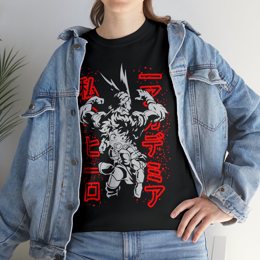 My Hero MHA T-shirt Streetwear Fashion Anime Manga Shirt - Etsy