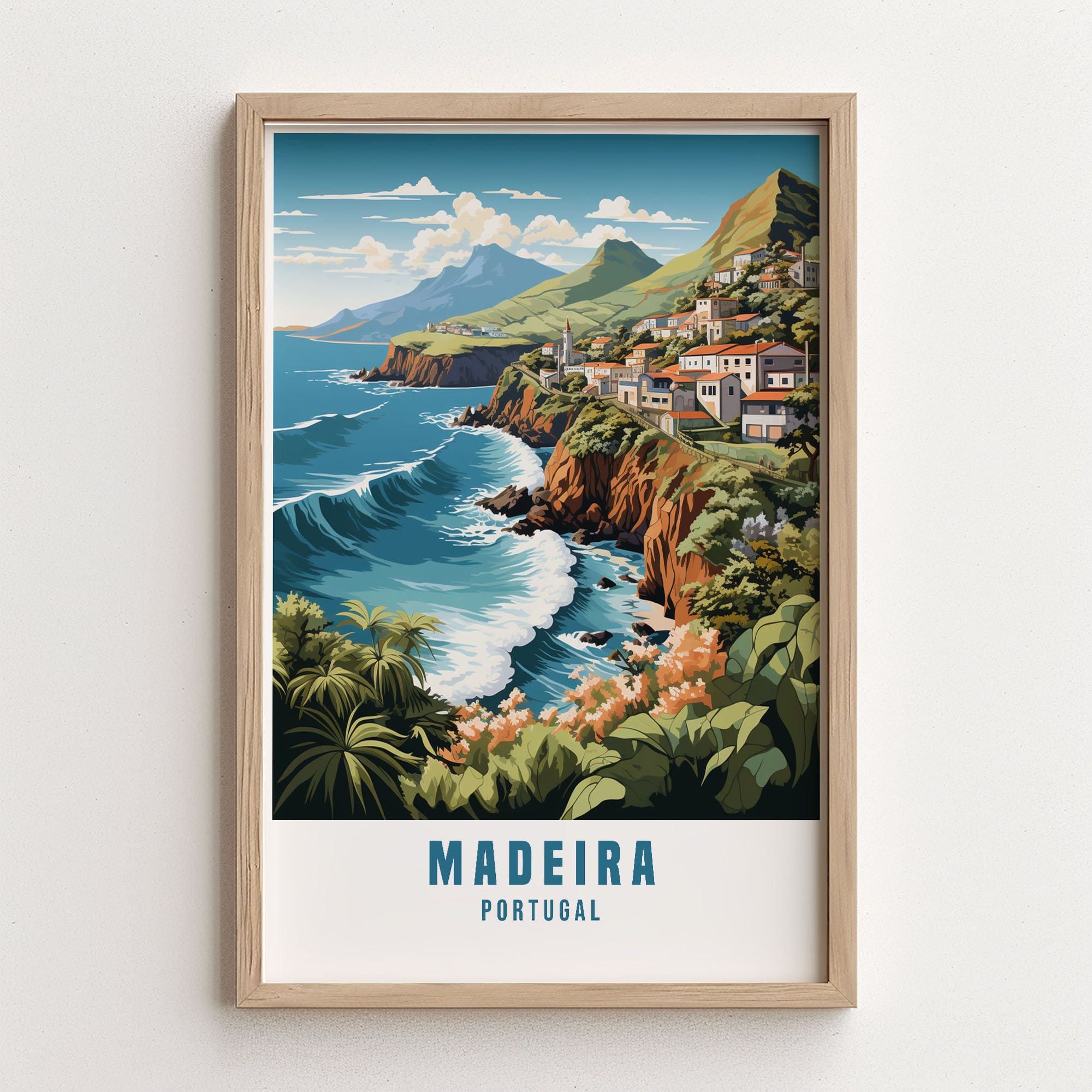 Large Framed Vintage Posters