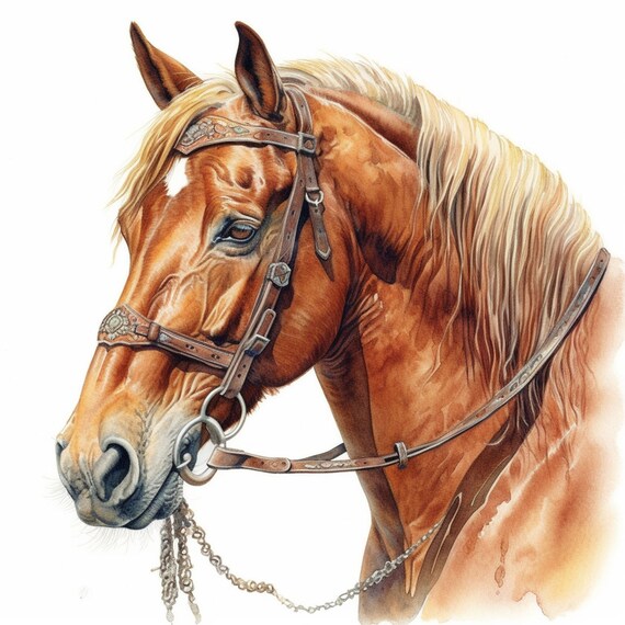Horse Face Clip Art