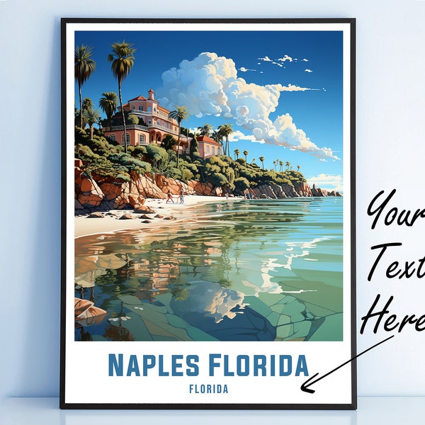 Naples Florida Posters - Etsy