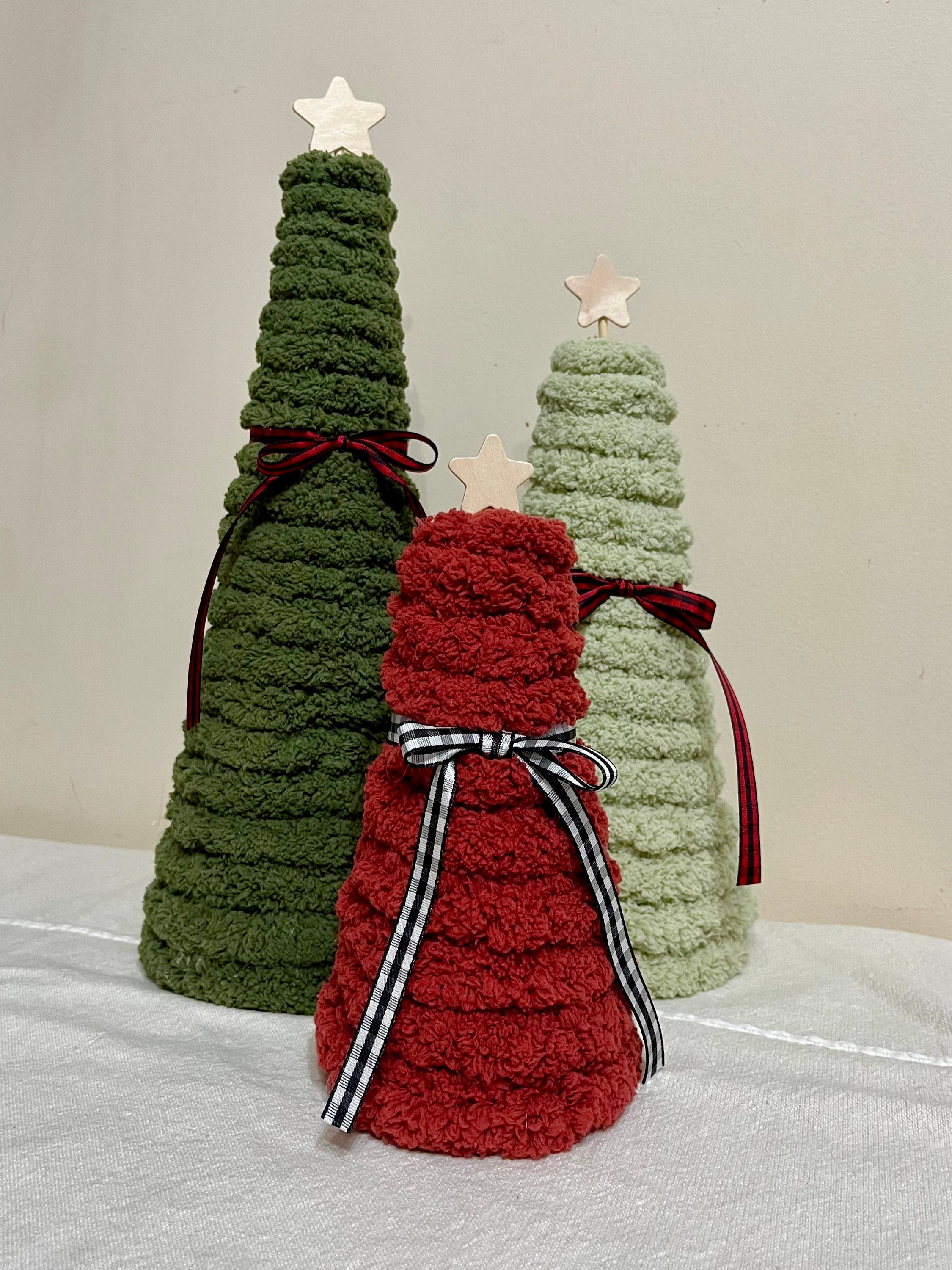 Decorative Christmas Trees, Handmade, Christmas Decor, Christmas Home ...