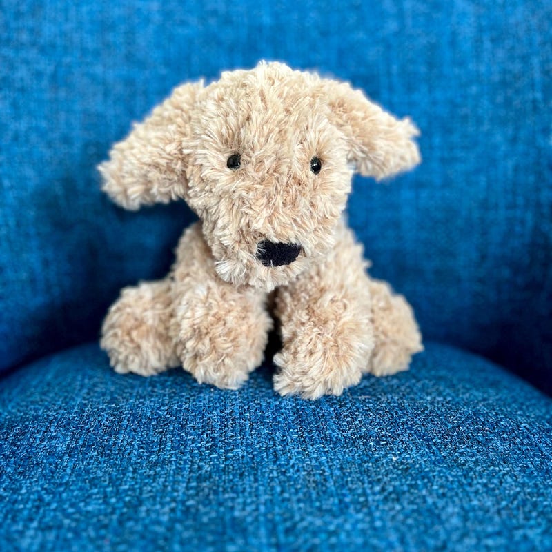 Hand Knit Dog Plushies - Etsy