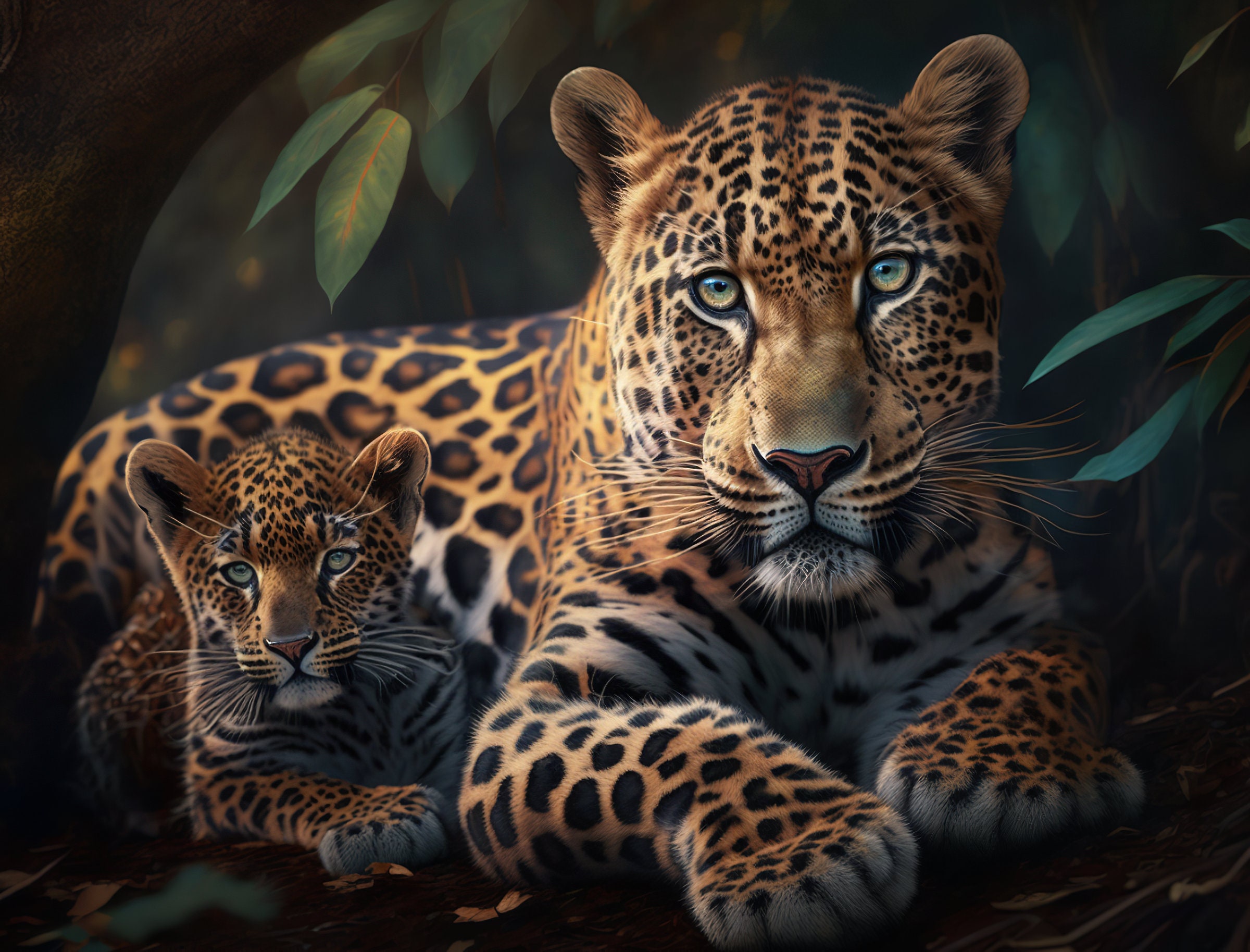 Mama Leopard - Digital Download - Etsy