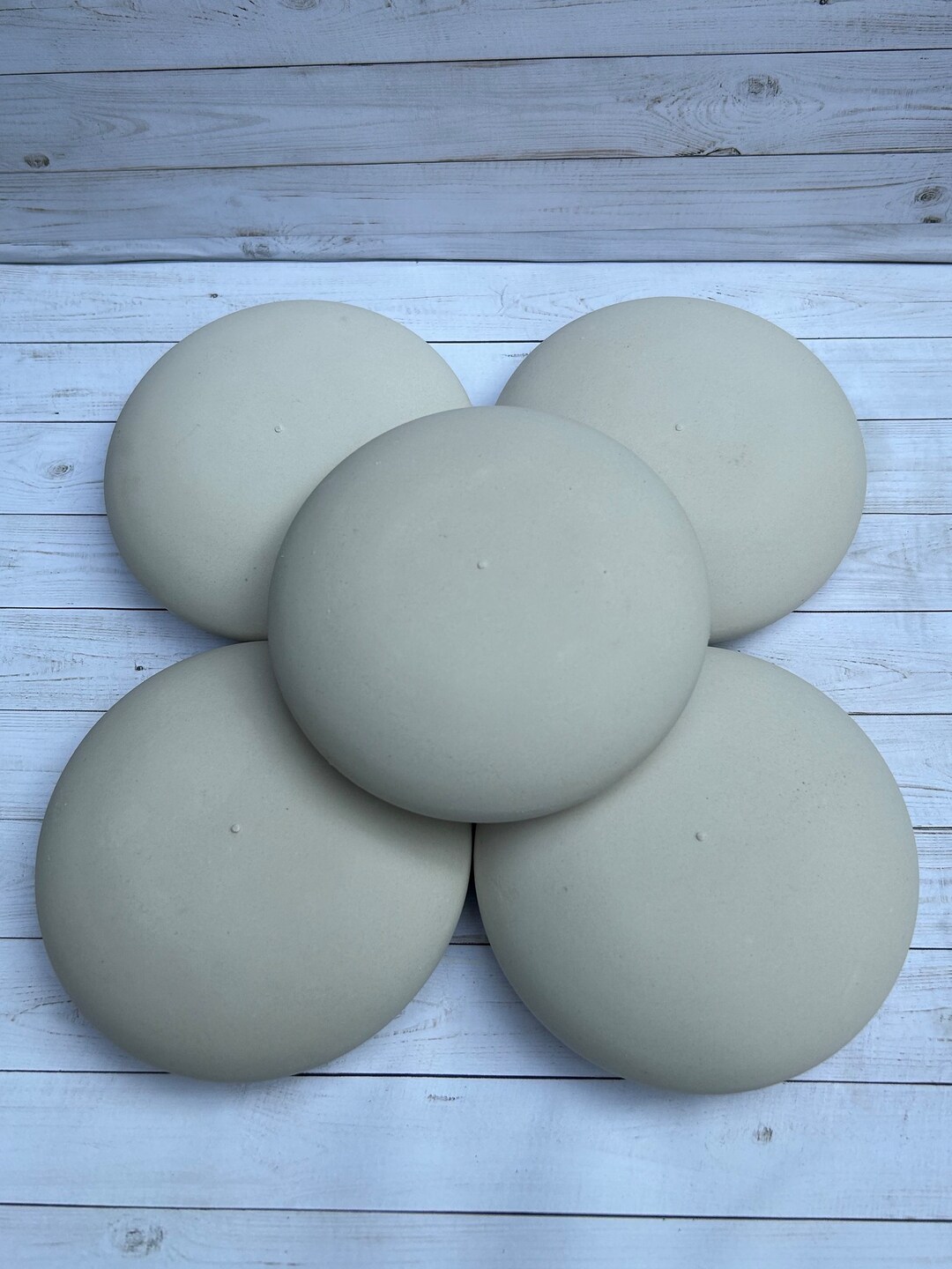 Set of 5 Extra Large 4 Inch Blank Rocks for Painting Hand Casted Stone ...