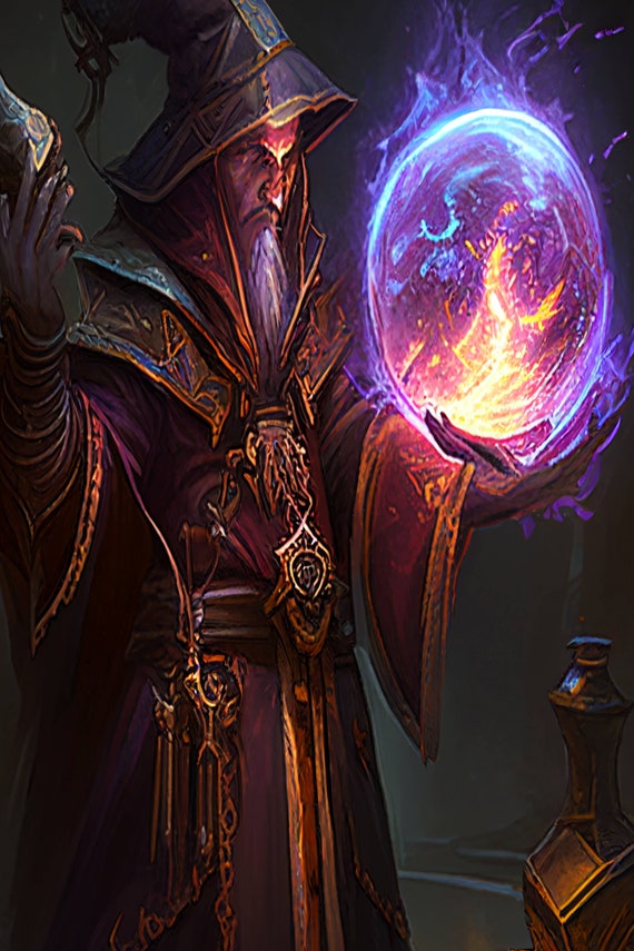 Fantasy Mage Art