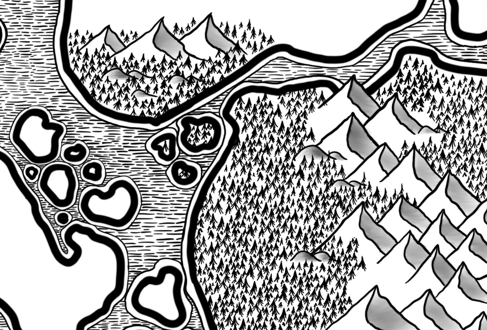 Custom Fantasy World Map - Etsy