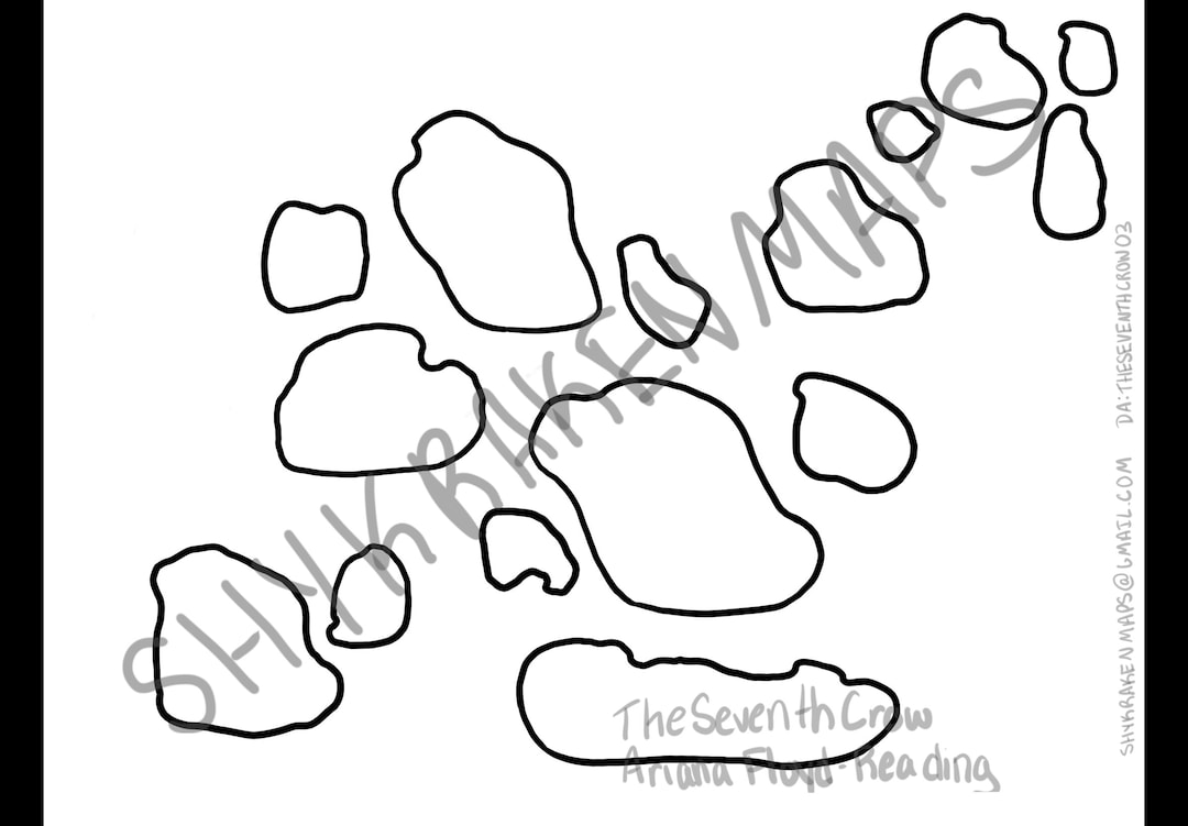 Blank Island Map Pack 3 - Etsy