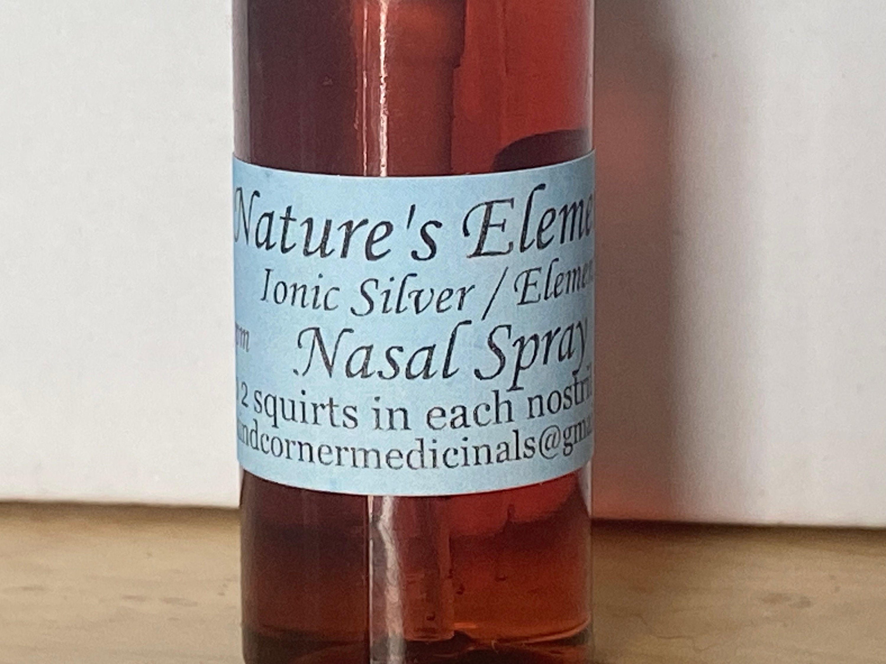 Colloidal Silver Nasal Spray 1oz 1700ppm - Etsy