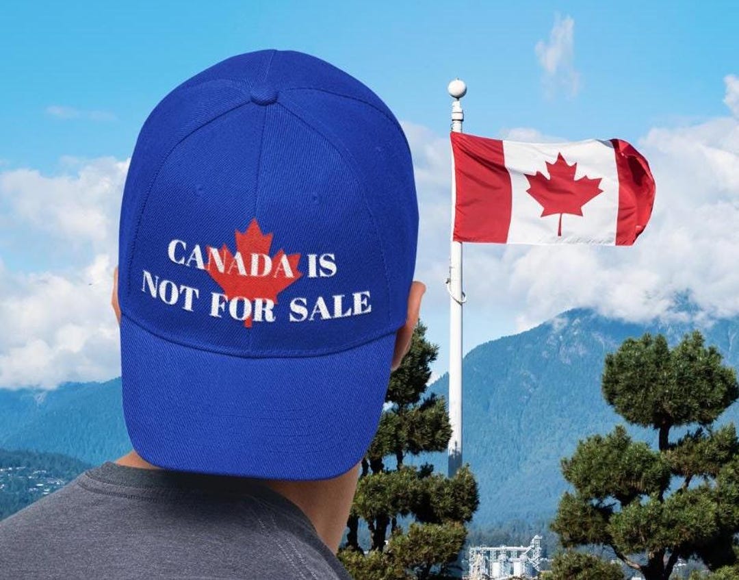 Canada is Not for Sale Hat, Patriotic Canada Hat, Unique Gift Idea ...