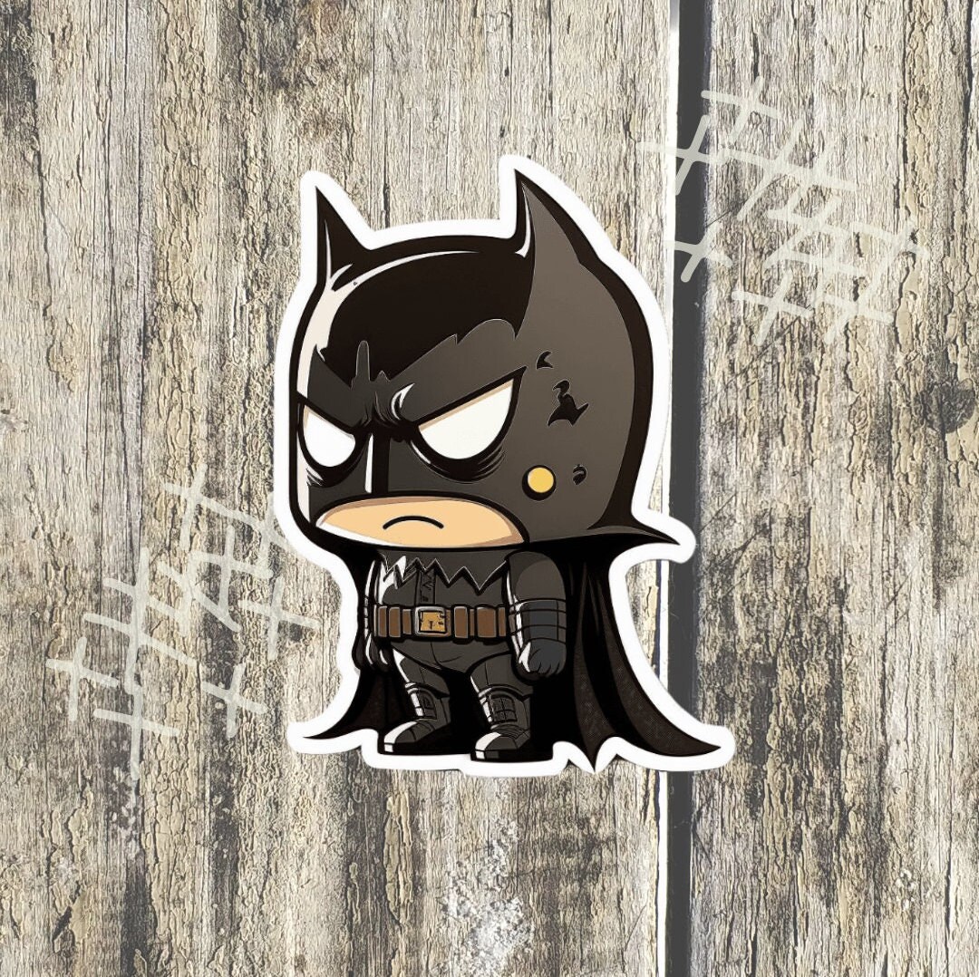 Premium Sassy Batman Sticker Etsy