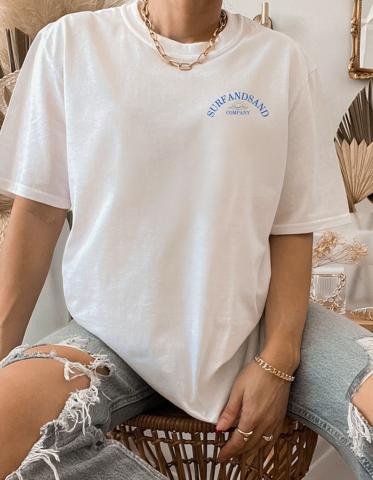 Unisex Surf and Sand Cotton Tee, Summer Clothing, Surf Shirt - Etsy