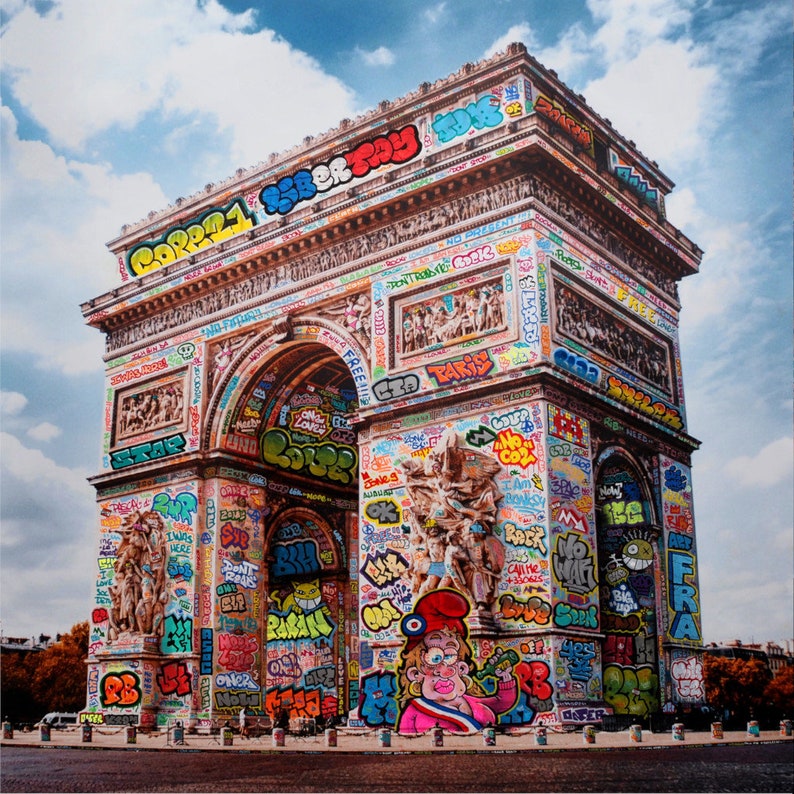 Arc De Triomphe De La Libertaayy / Limited Edition Signed and Numbered ...