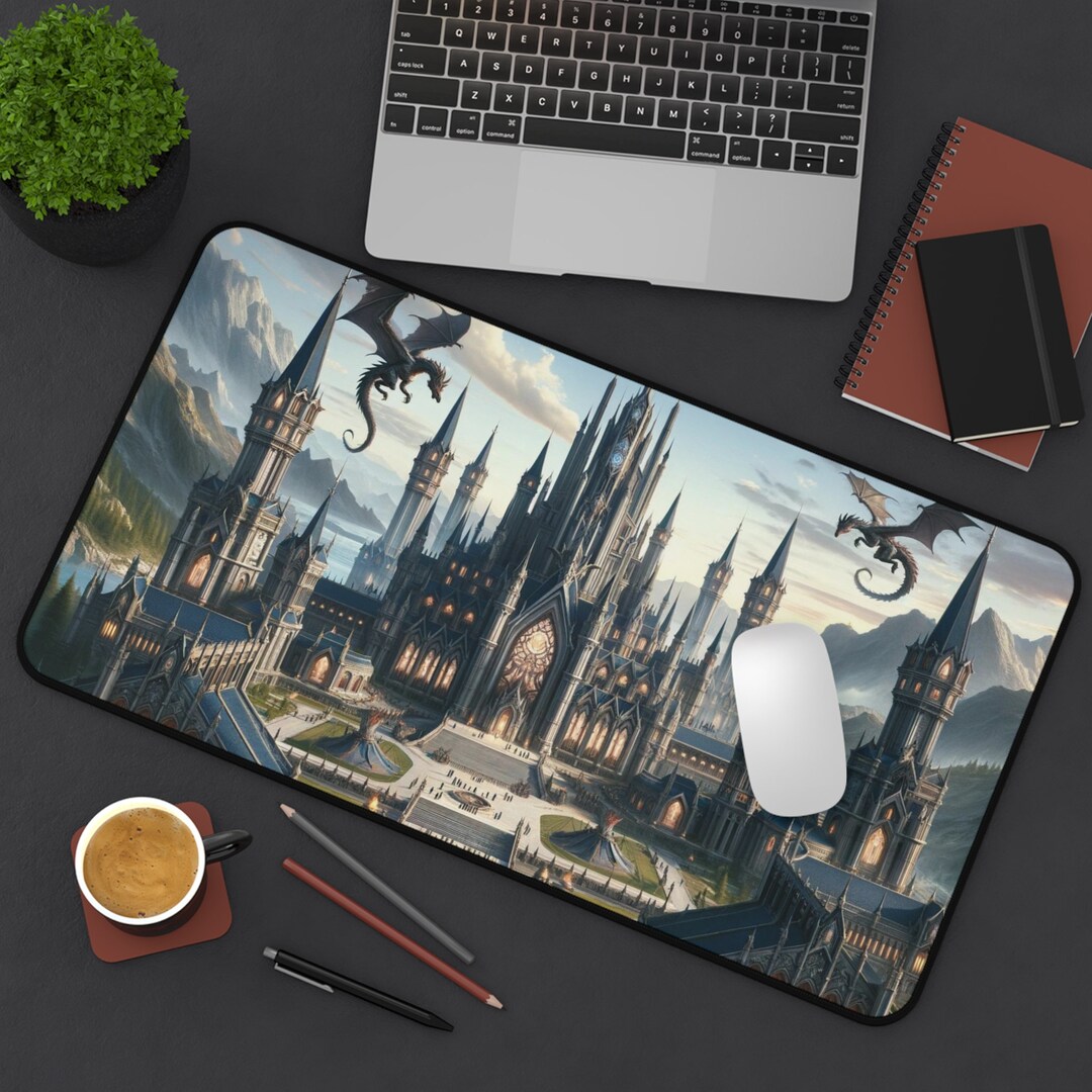 Fourth Wing Merch, Desk Mat for Book Lover, Basgiath War College ...