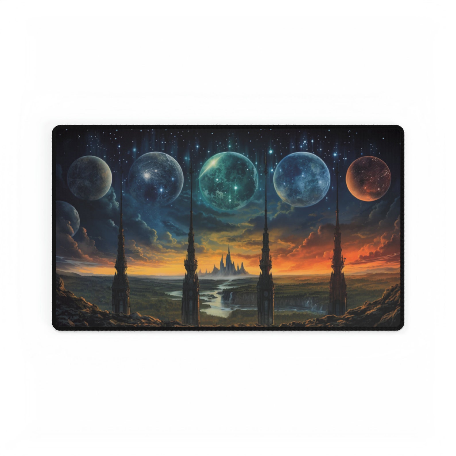 ACOTAR, Velaris Desk Mat, Bookish Merch, Court of Dreams, City of ...