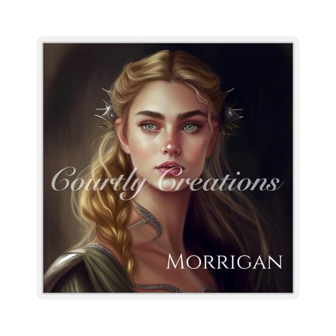 ACOTAR, Morrigan, Character Sticker, Velaris Merch, Booklover Gift ...