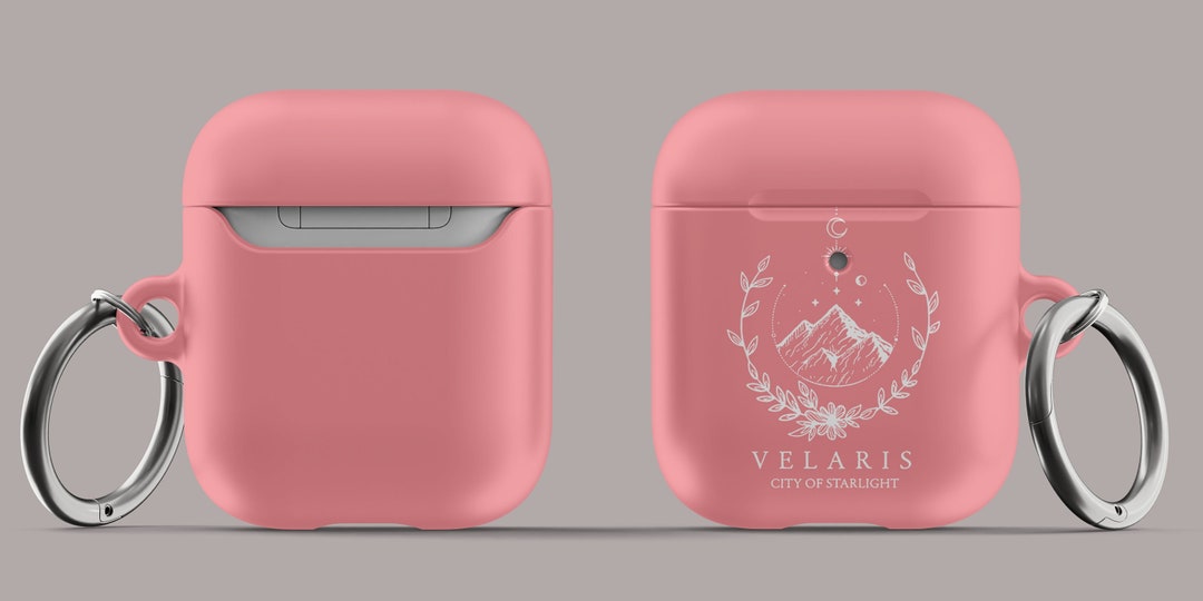 ACOTAR, Velaris, Bookish AirPod Case, Pink Airpods Case, Cover for ...