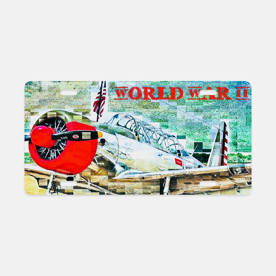 American World War 2 Airplane License Plate - Etsy