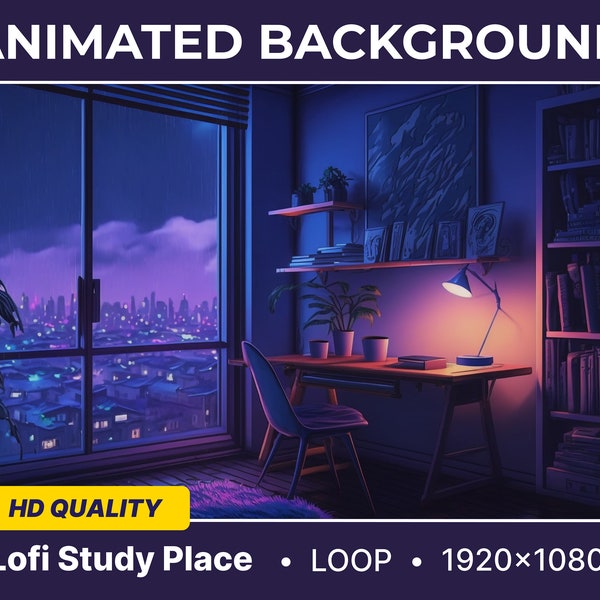 Study Twitch Overlay - Etsy