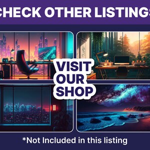 Animated Virtual Background Fairy Study Looped Vtuber Background Twitch ...