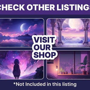 Animated Virtual Background Cozy Evening Looped Vtuber Background ...