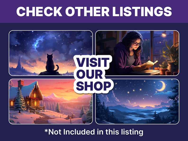 Animated Background Amazing Study Twitch Stream Screen Animated Twitch ...