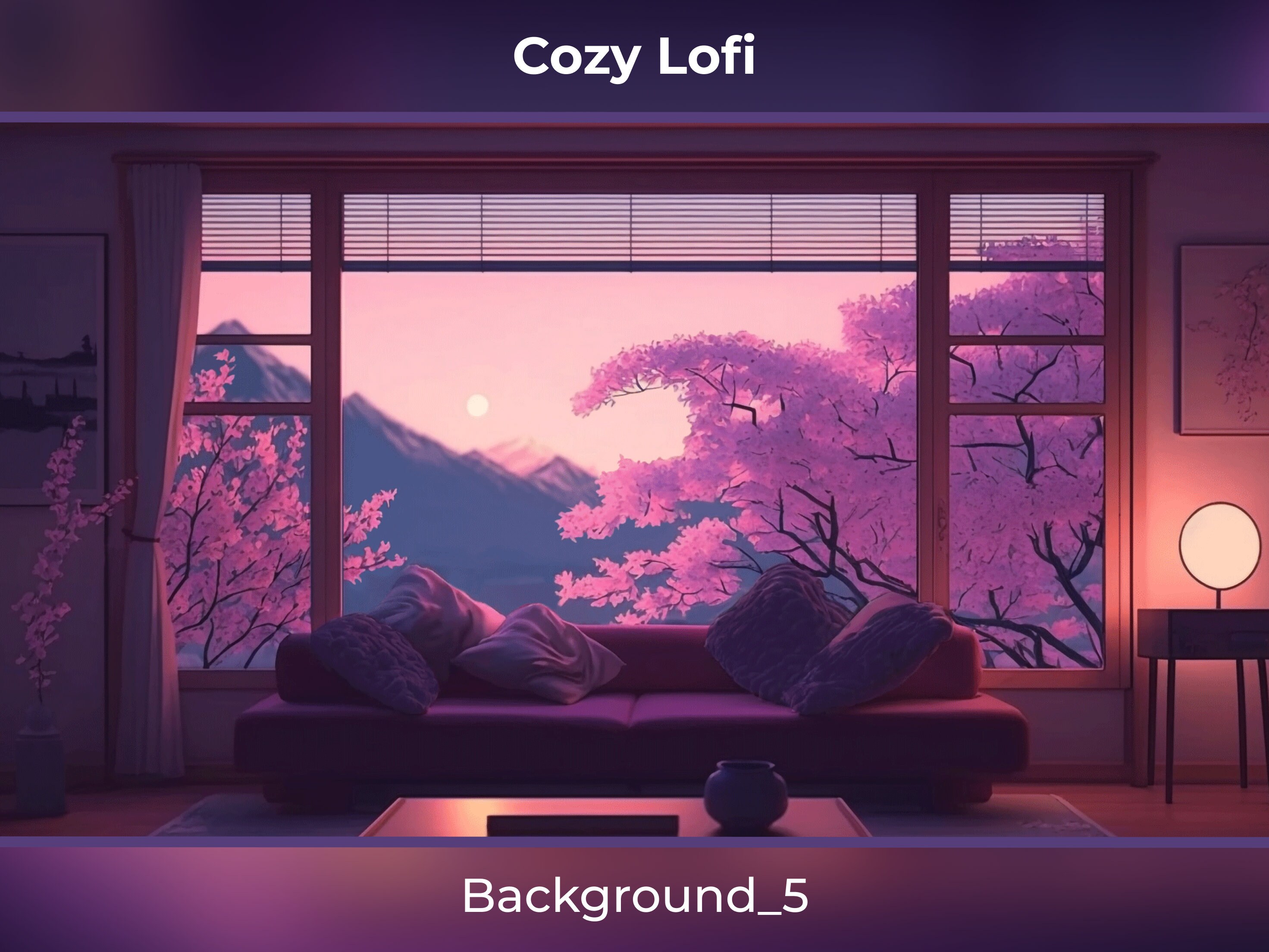 Animated Background Cozy Lofi Mega Bundle 5 Lofi Vtuber - Etsy