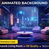 Animated Virtual Background Magical Twitch Overlay Looped Vtuber ...