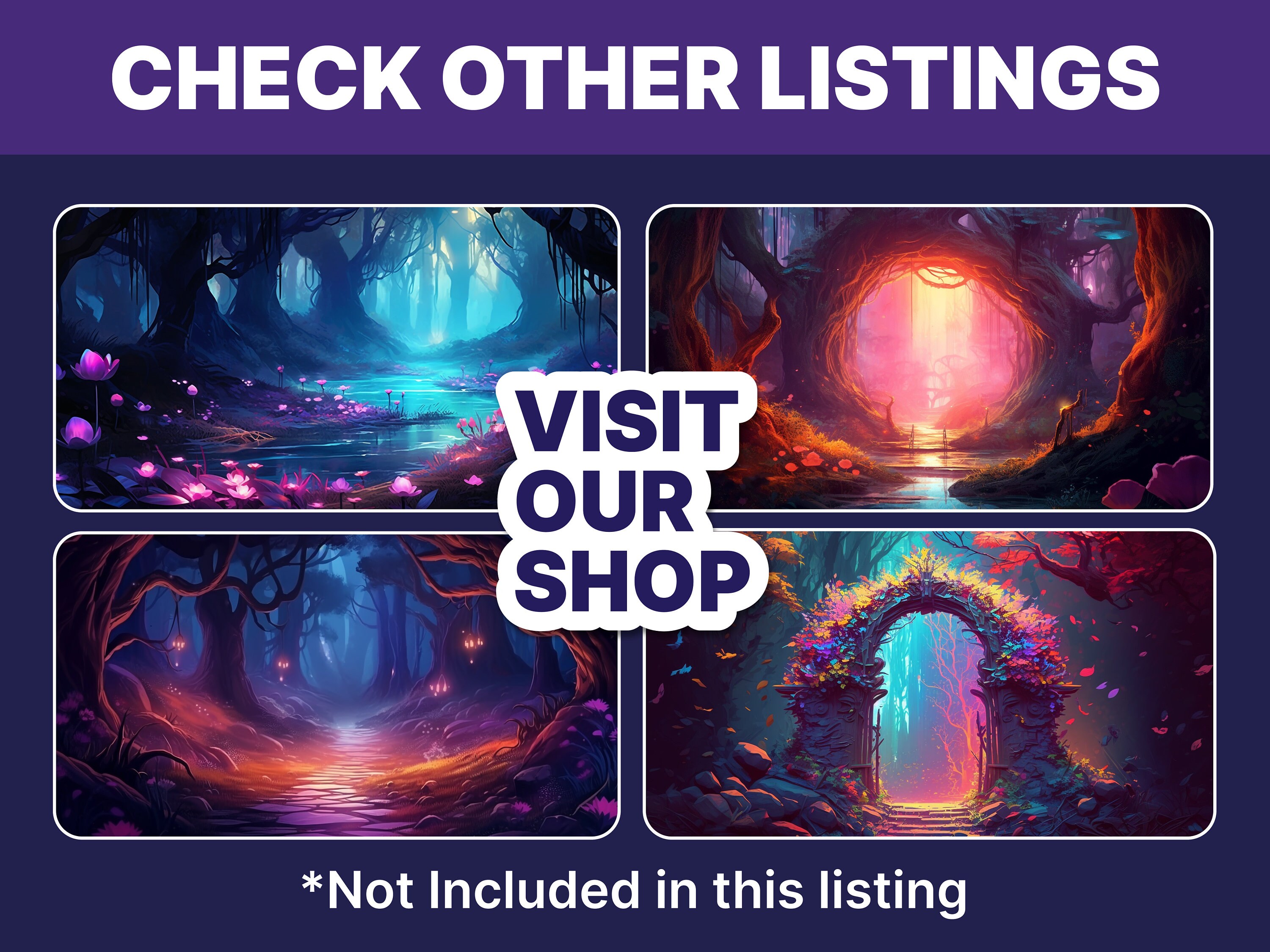 Animated Virtual Background Cyberpunk Subway Looped Vtuber Etsy