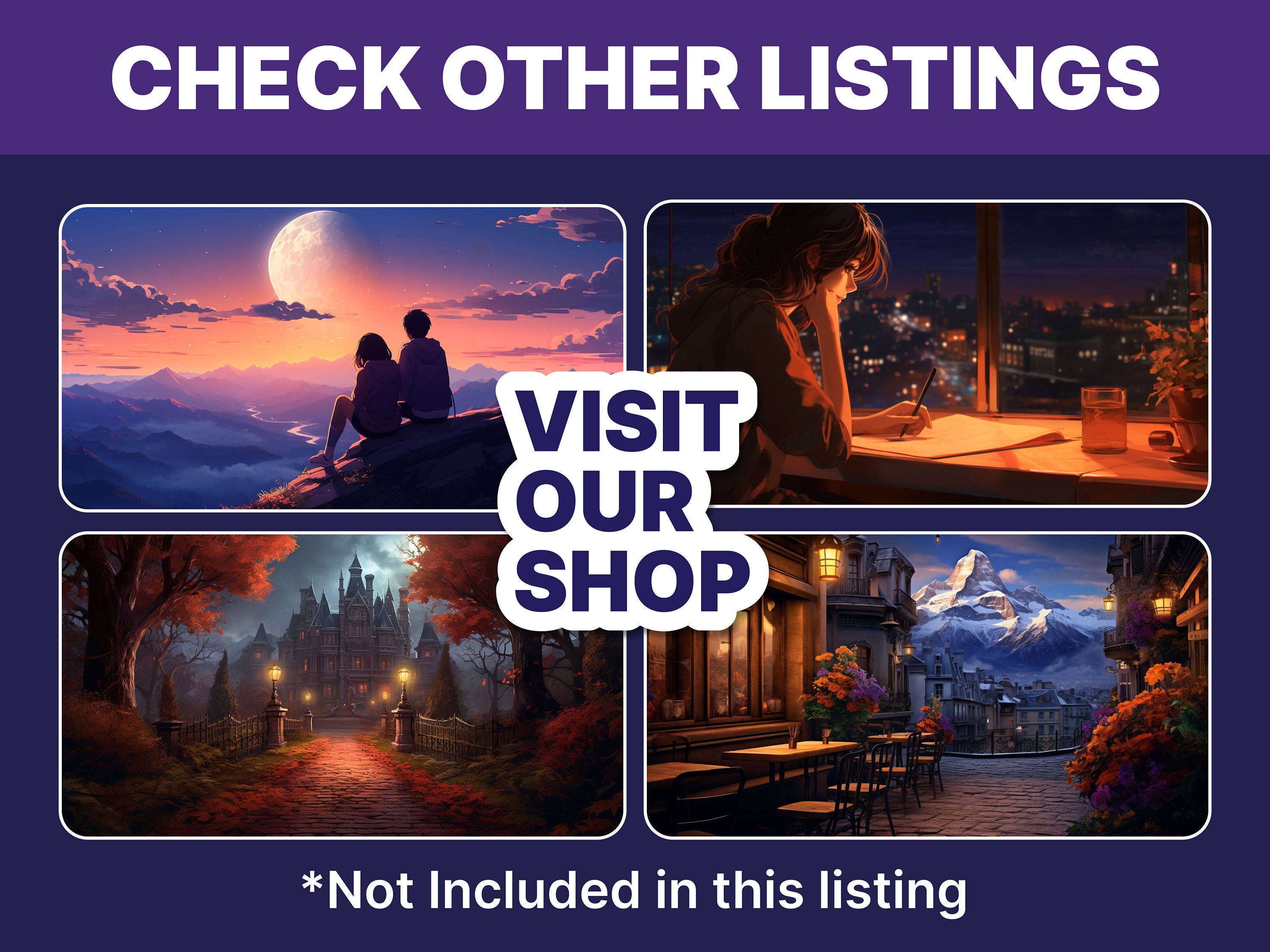 Animated Retro Background Lofi Vtuber Room Twitch Streaming Screen ...