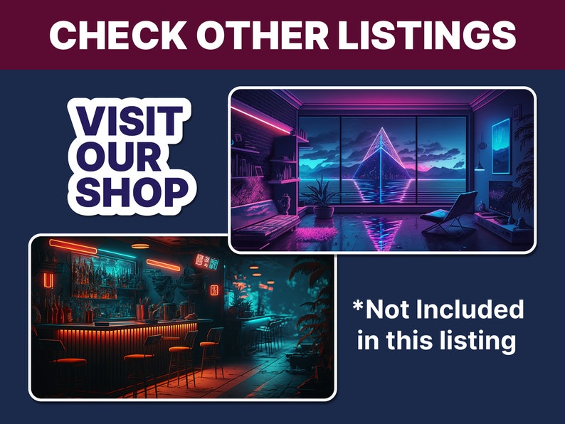 Animated Virtual Background Cyberpunk Bar Looped Vtuber Background ...