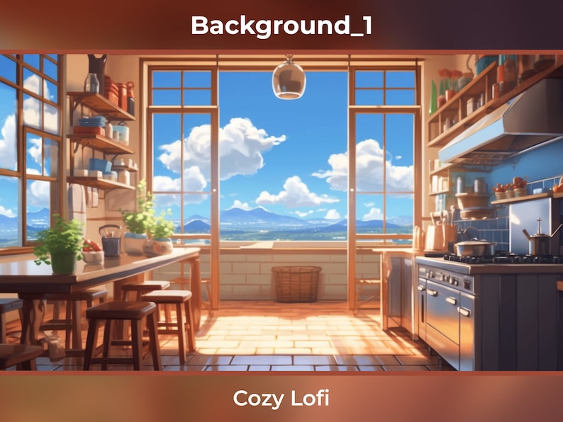 Animated Virtual Background Cozy Lofi Bundle Vtuber Room - Etsy