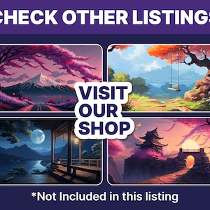 Animated Virtual Background Reading Room Looped Vtuber Background ...
