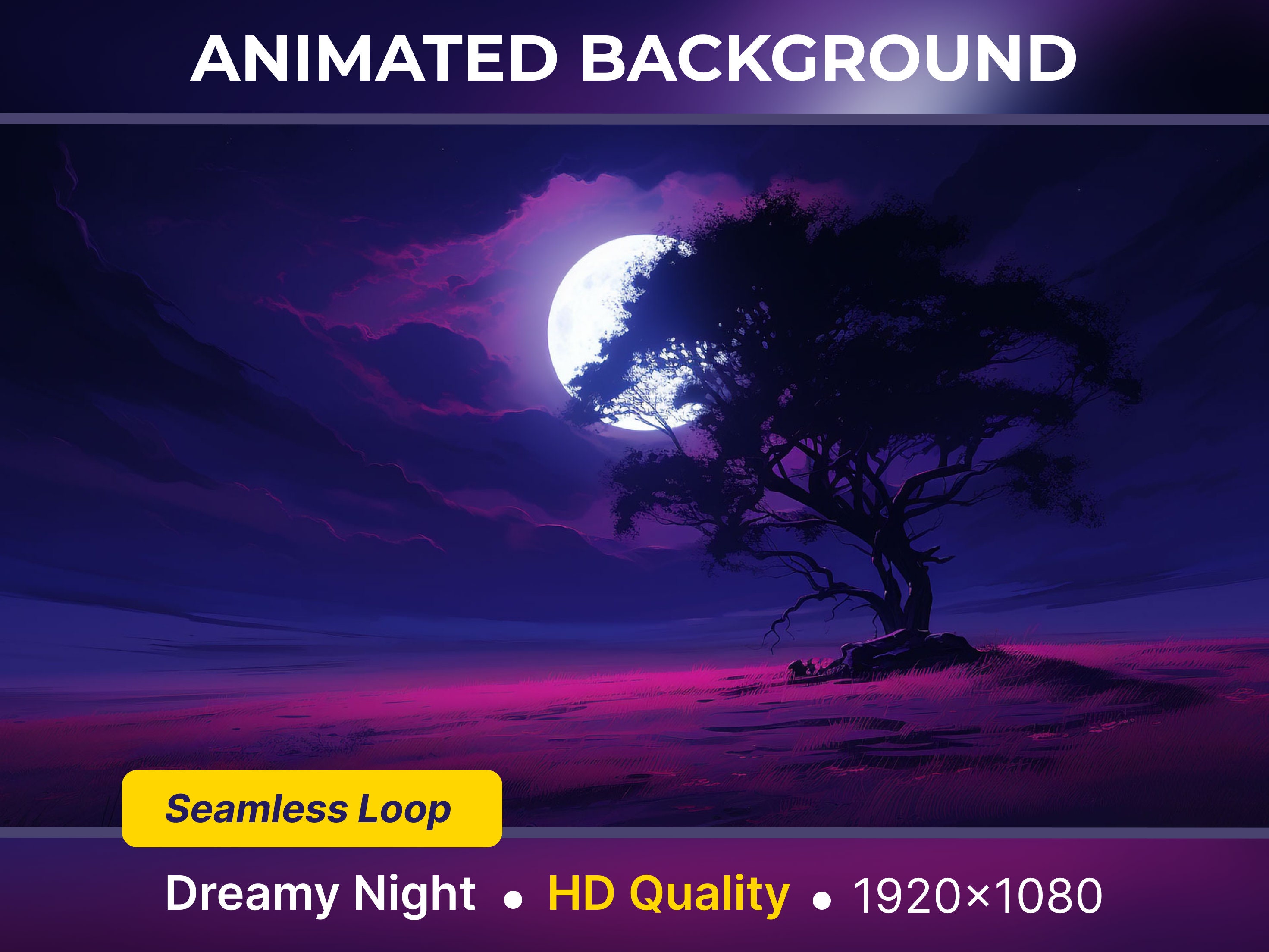 Dreamy Night Background