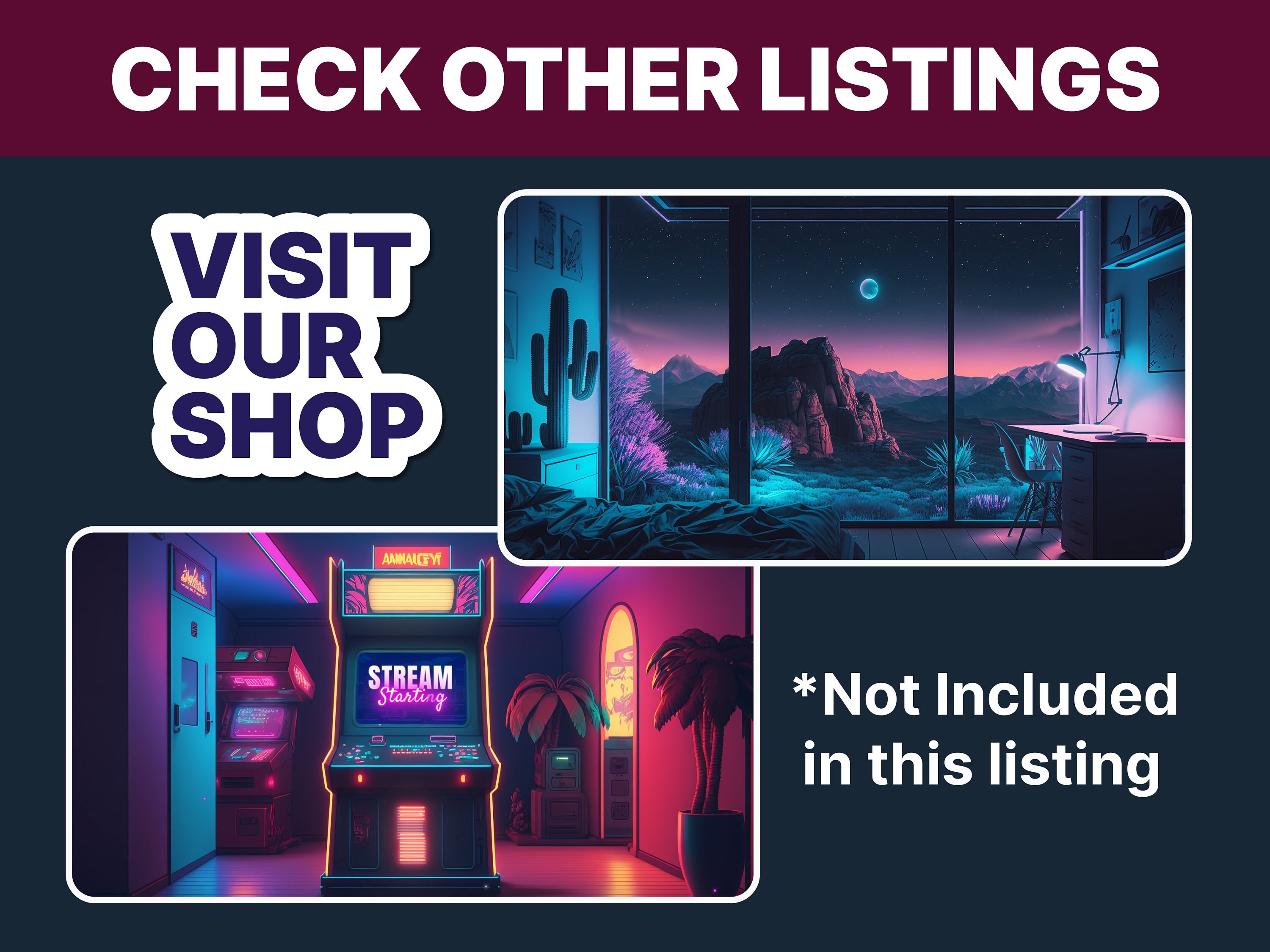 Animated Background Retro Boombox Lofi Vtuber Background Twitch ...