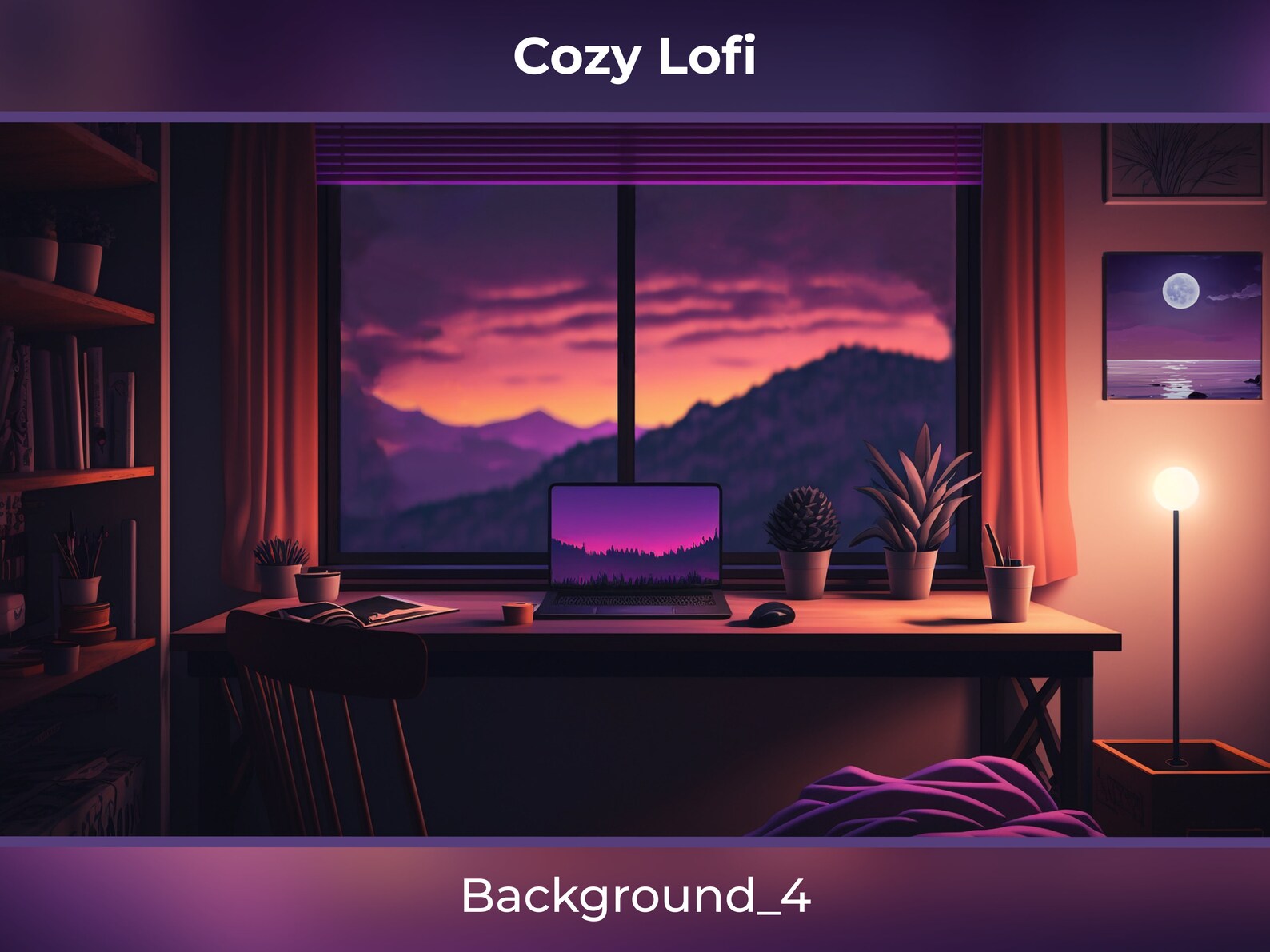 Animated Background Cozy Lofi Mega Bundle 5 Lofi Vtuber - Etsy