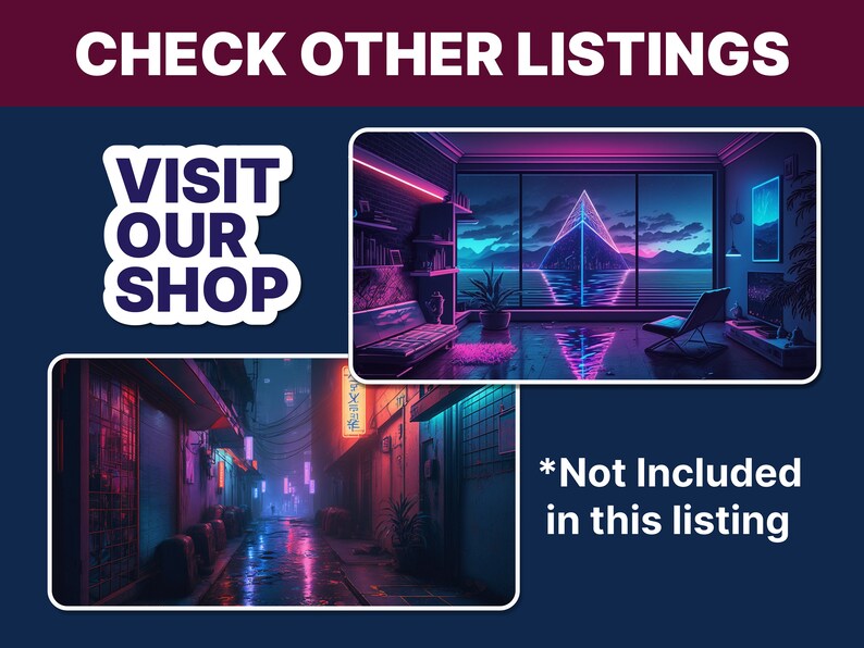 Animated Virtual Background Cyberpunk Market Vtuber Background Twitch ...