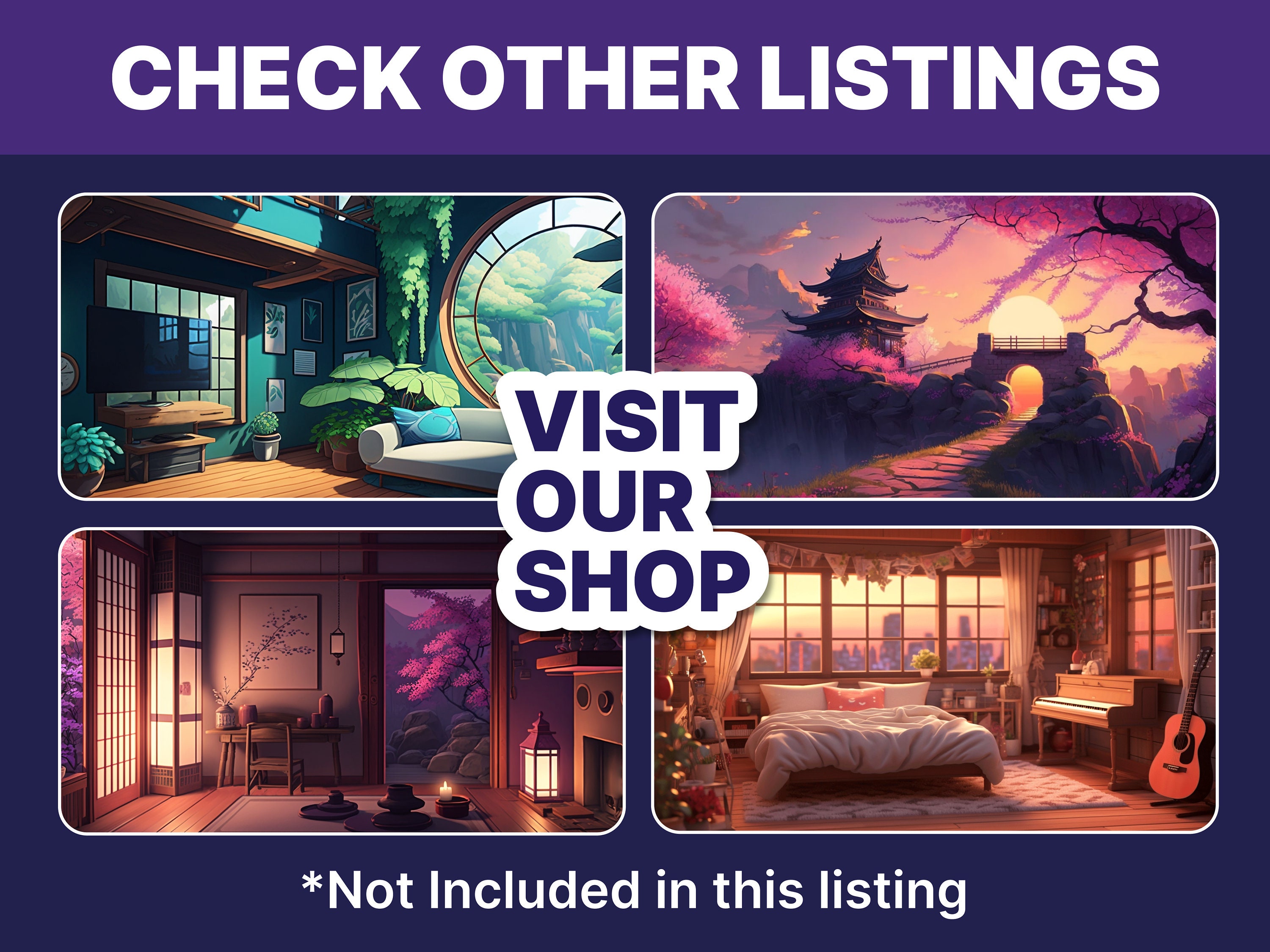 Animated Background Lofi Bar Vtuber Background Lofi Twitch Overlay ...