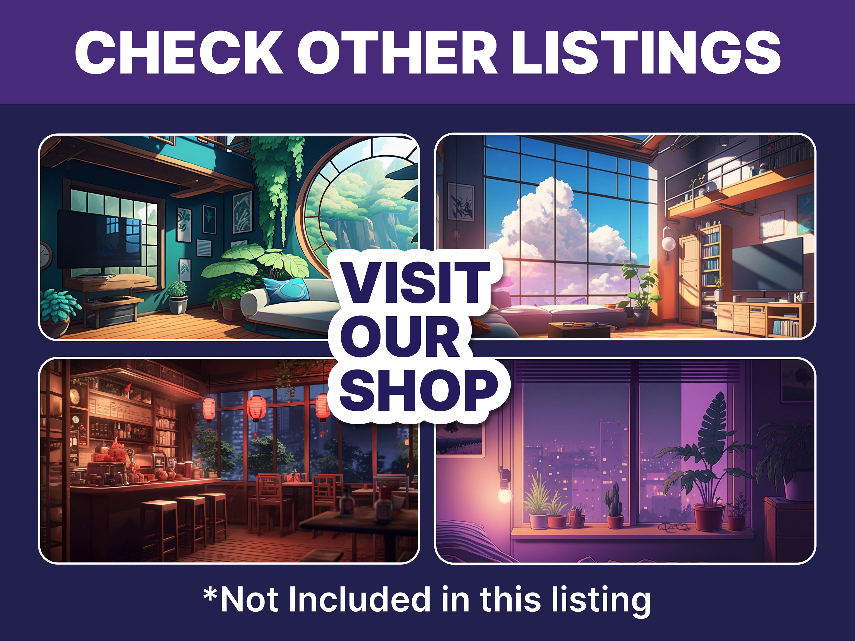 Animated Virtual Background Amazing Forest Looped Vtuber Background ...