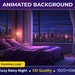 Animated Background Purple Dream Animated Twitch Screen Looped Vtuber ...